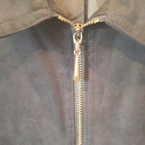 Studio Works | Jackets & Coats | Nwtstudio Works Black Suede Zip Jacket ...